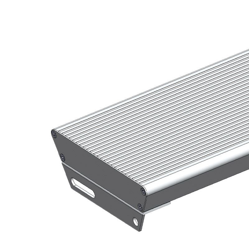 Alu stopnice protidrsne vključno z 2 pokrovi in vijaki - izvedba ...